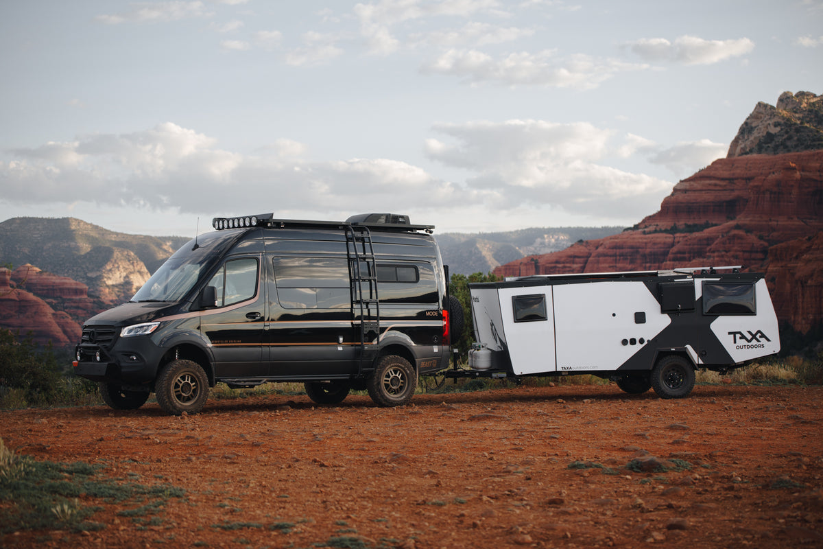 TAXA Mantis X Trailer | Sleeps 4 Adults | Off-Road Pop-Up Trailer