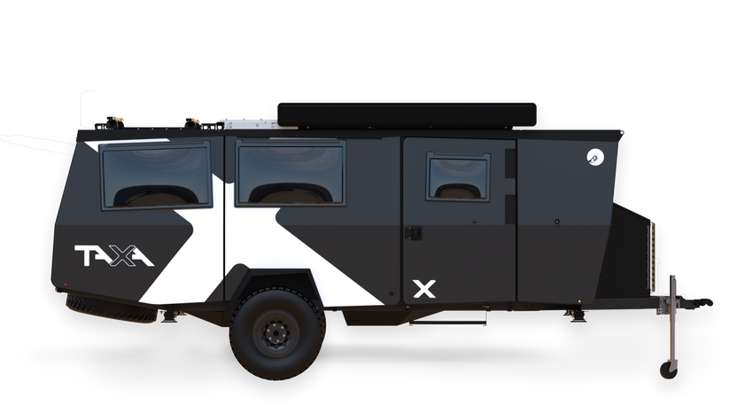 TAXA Mantis X Trailer | Sleeps 4 Adults | Off-Road Pop-Up Trailer